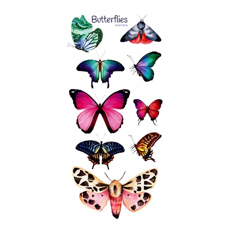 Tatouage Ephemere Papillon
